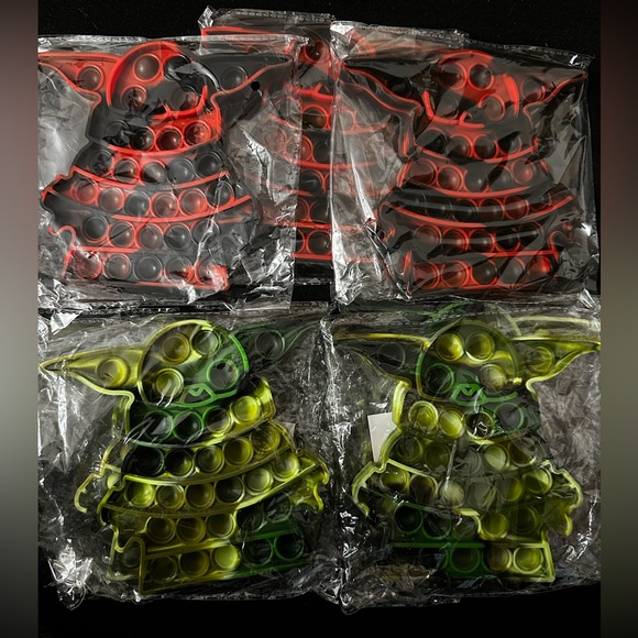 Toys | Star Wars Baby Yoda Sensory Toy Pop It Fidget Toys | Poshmark